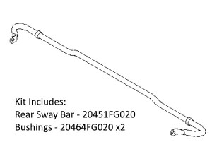 Subaru Outback Sway Bars - SubaruPartsPros.com