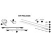 Subaru Aero Extended Roof Cross Bars Chrome Set Of Two By Thule ...