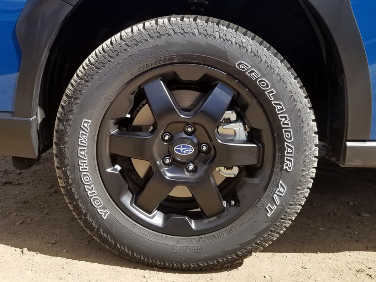 Subaru Wilderness Matte Black Wheel 17" x 7" - 28111AN140 | Subaru ...