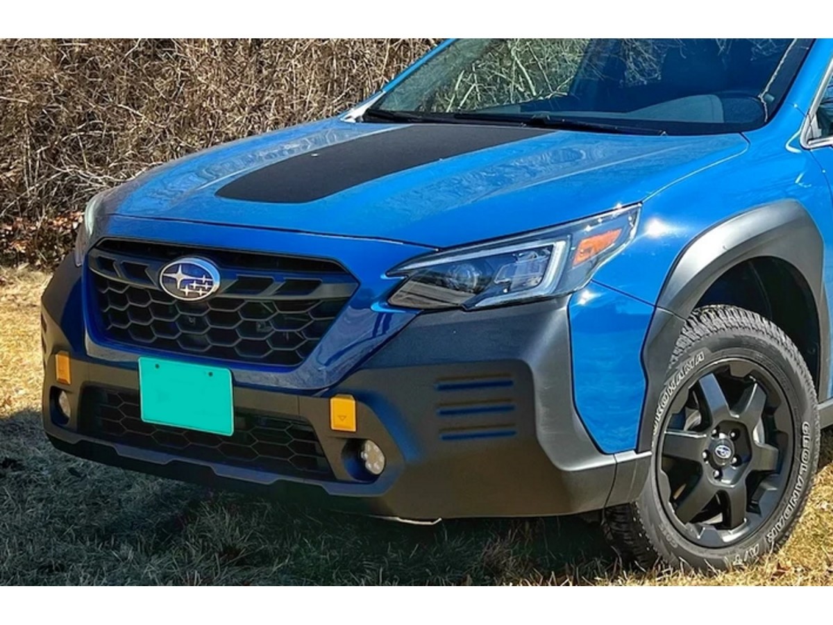 Subaru Wilderness Hood Decal Matte Black - 91019AN00A | Subaru Parts Pros