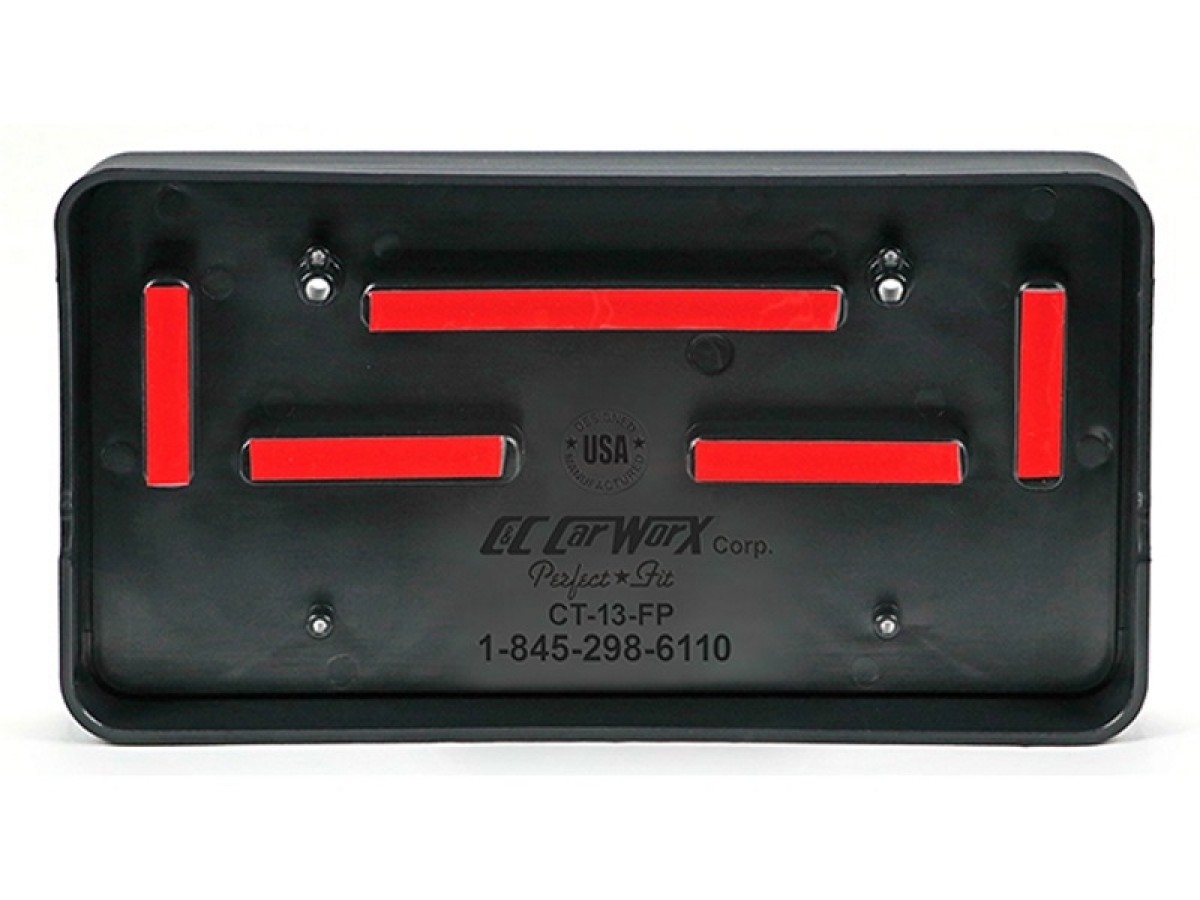 Subaru Molded License Plate Bracket - DCOLICBRKCTK13 | Subaru Parts Pros