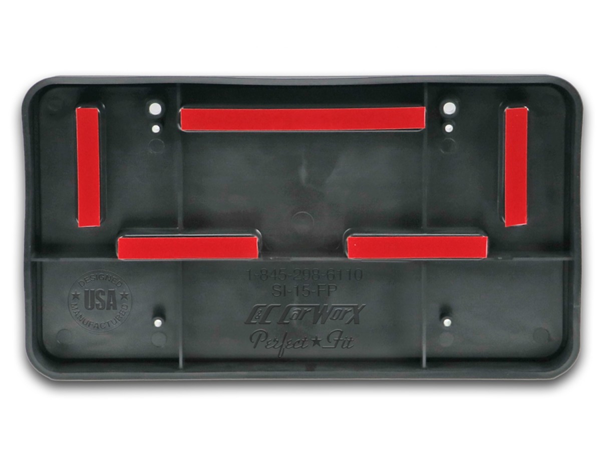 Subaru License Plate Bracket Black Molded For Front Bumper - SI15FP ...