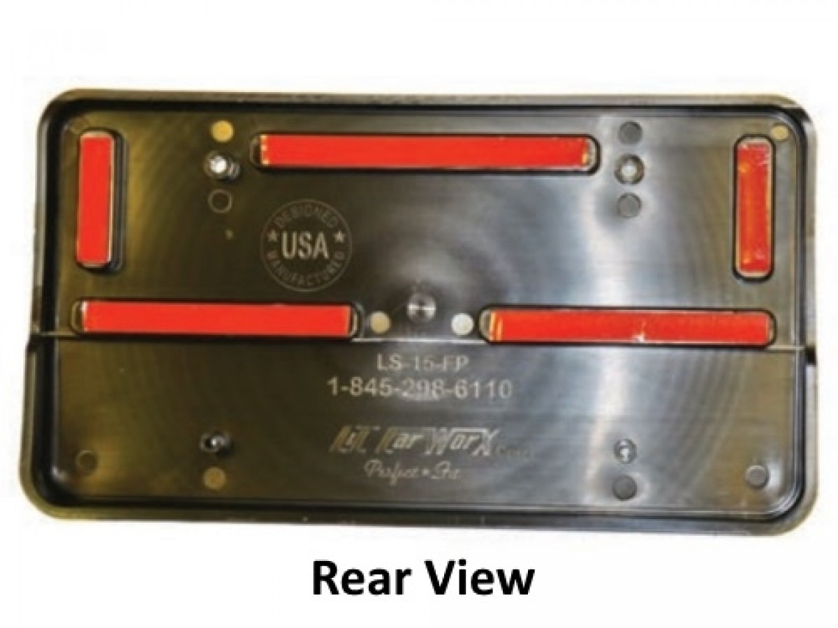 Subaru License Plate Bracket - Molded - LS15FP | Subaru Parts Pros