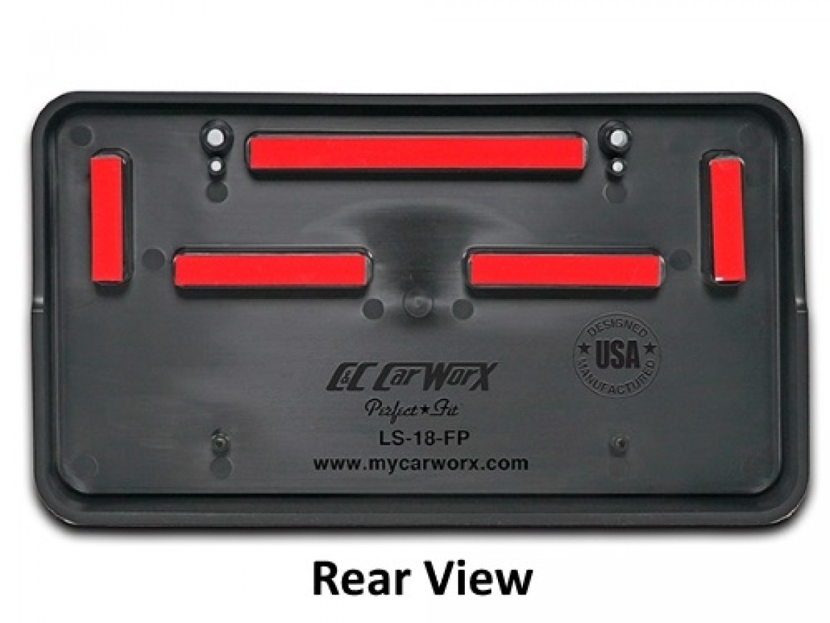 Subaru License Plate Bracket - Molded - LS18FP | Subaru Parts Pros