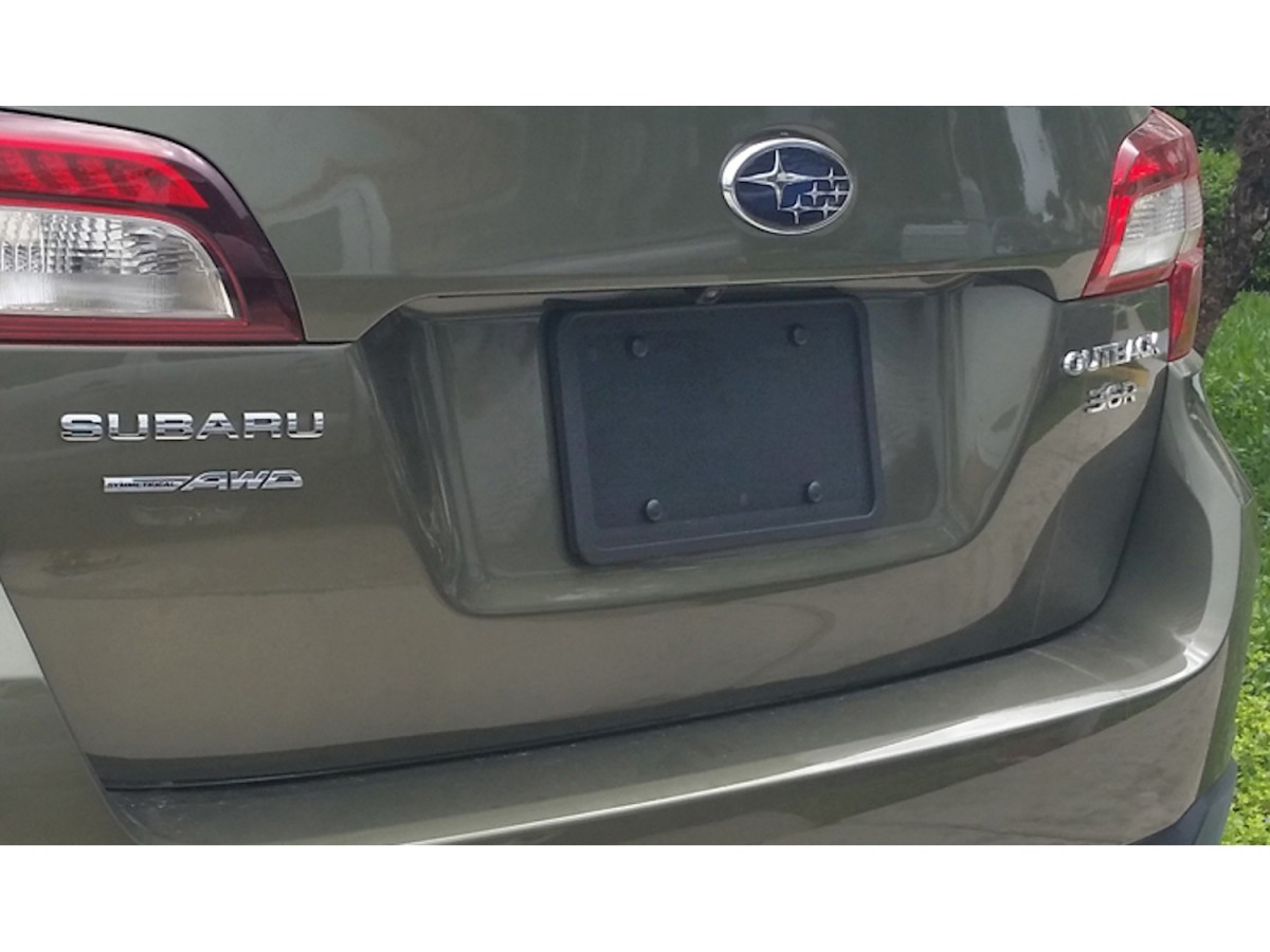 Subaru Rear License Plate Bracket / Protector - DCOLICBRKREAR | Subaru ...