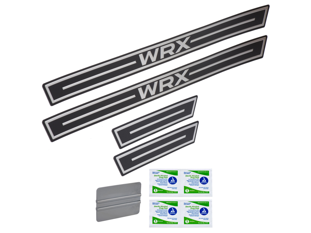 Subaru Side Sill Plates With WRX Logo - E101SVA001 | Subaru Parts Pros