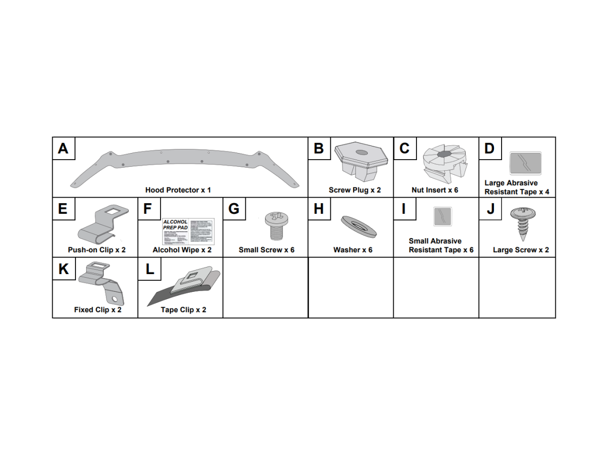 Subaru Hood Protector - E231SSJ000 | Subaru Parts Pros