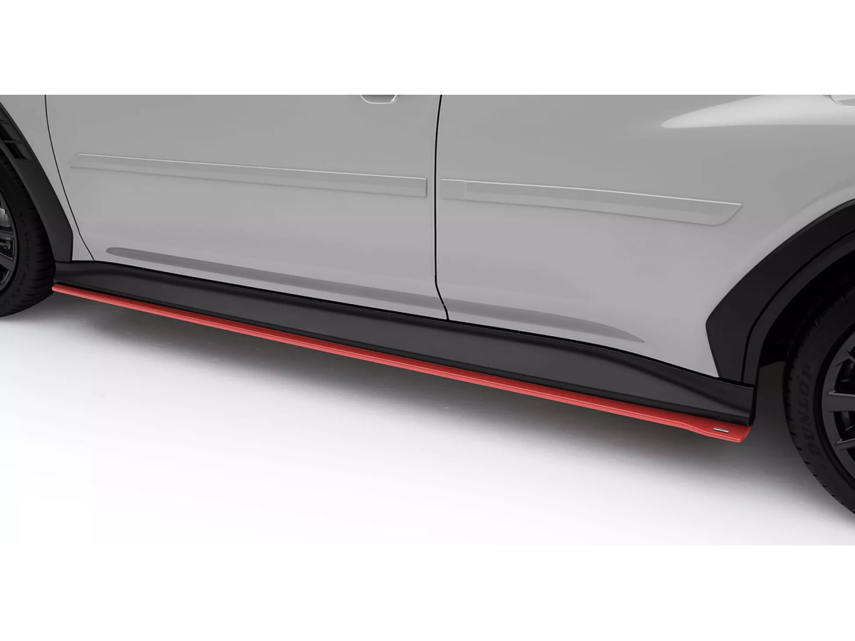 Subaru Cherry Red STI Side Under Spoilers Kit Of Two - E2610VC120 ...