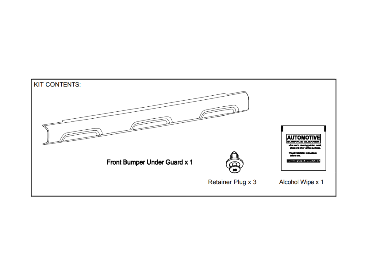 Subaru Front Bumper Under Guard - E551SFL200 | Subaru Parts Pros