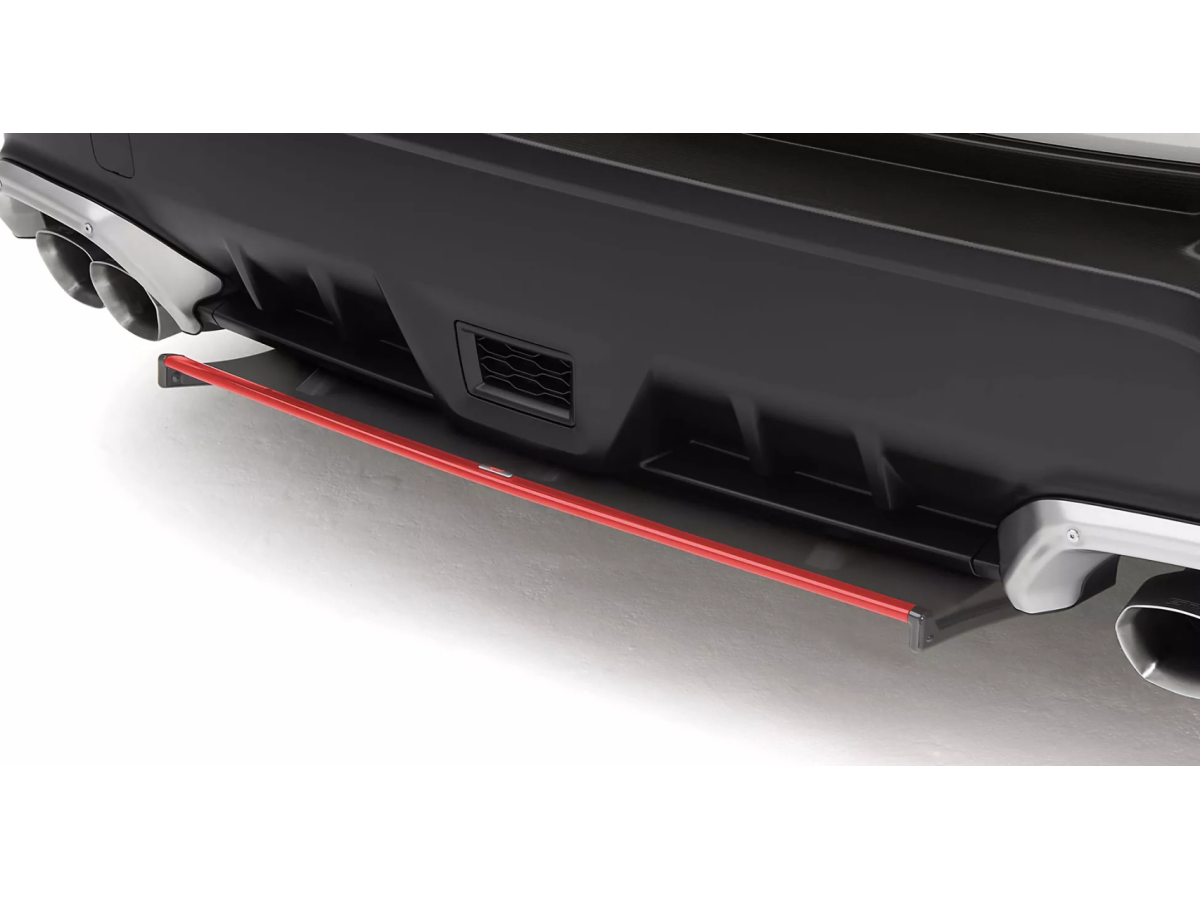 Subaru Cherry Red STI Rear Under Spoiler - E5610VC120 | Subaru Parts Pros