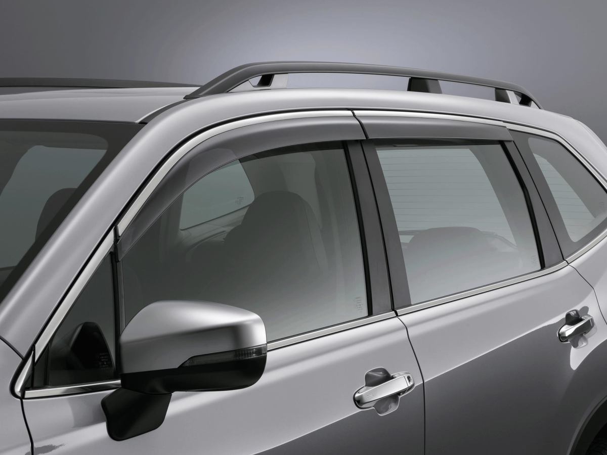 Subaru Side Window Deflectors Chrome For Limited And Touring ...