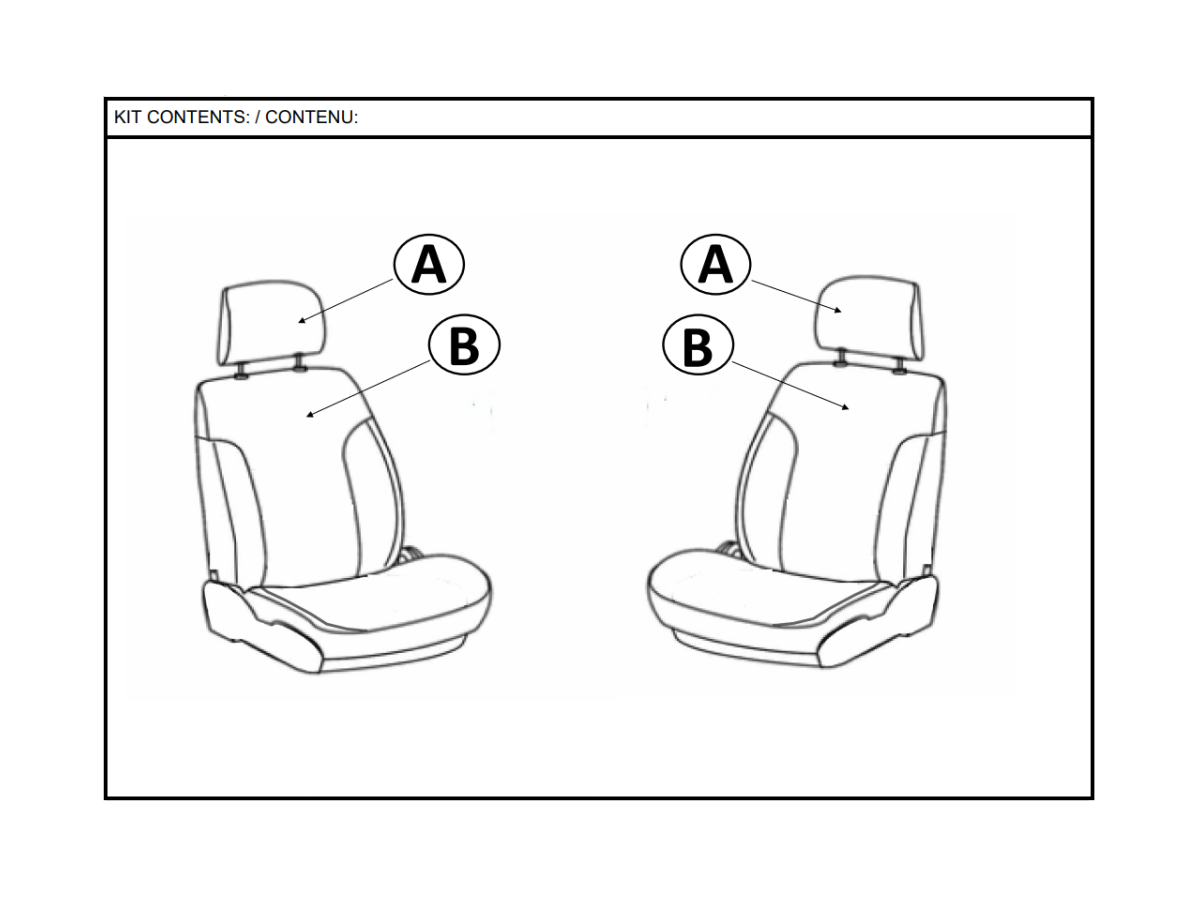 Subaru Front Seat Covers With Forester Logo - F411SSJ021 | Subaru Parts ...