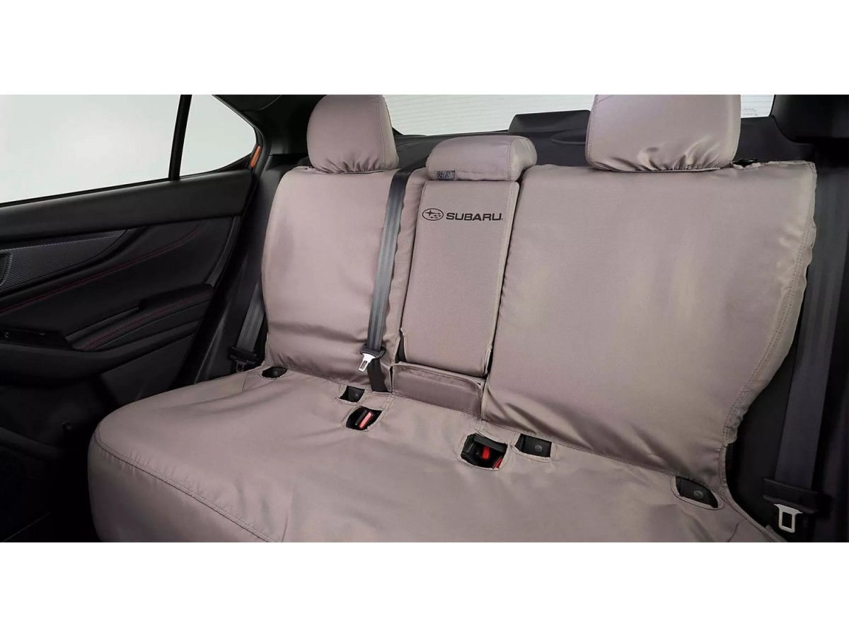 Subaru Rear Seat Cover For Vehicles With Center Arm Rest - F411SVC010 | Subaru Parts Pros