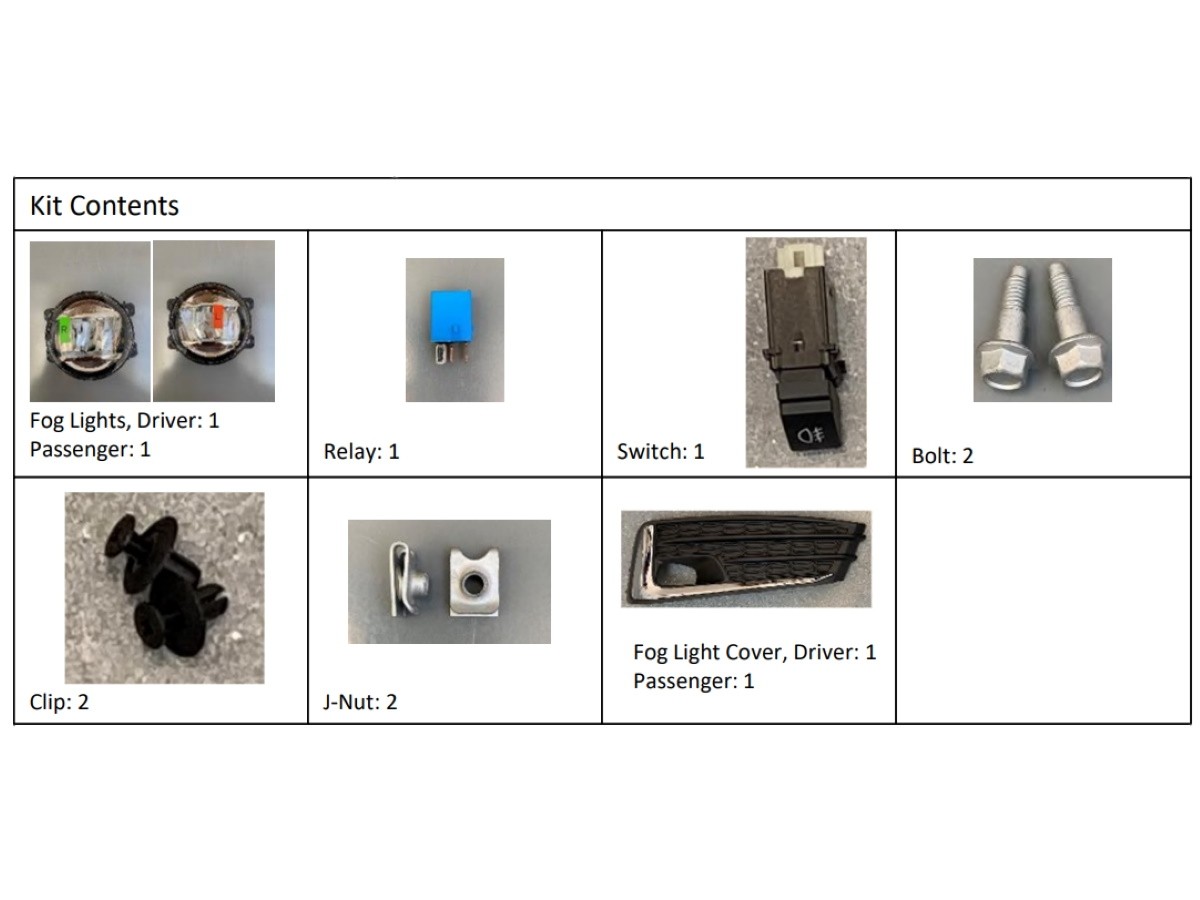 Subaru LED Fog Lamps For Base Model - H451SFL200 | Subaru Parts Pros