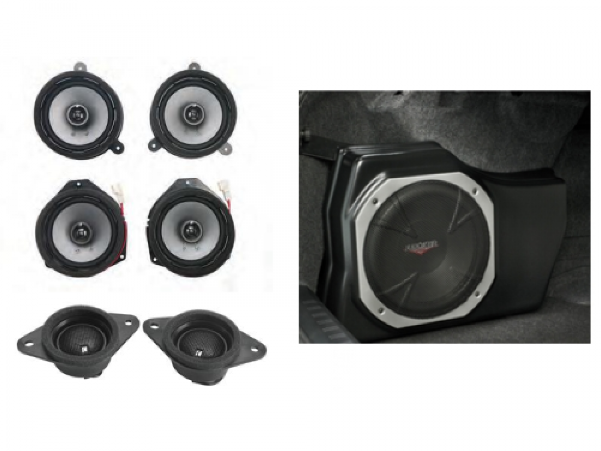 Subaru Audio Upgrade Kit - 4 Door w/o Navi ***OPEN BOX SPECIAL ...