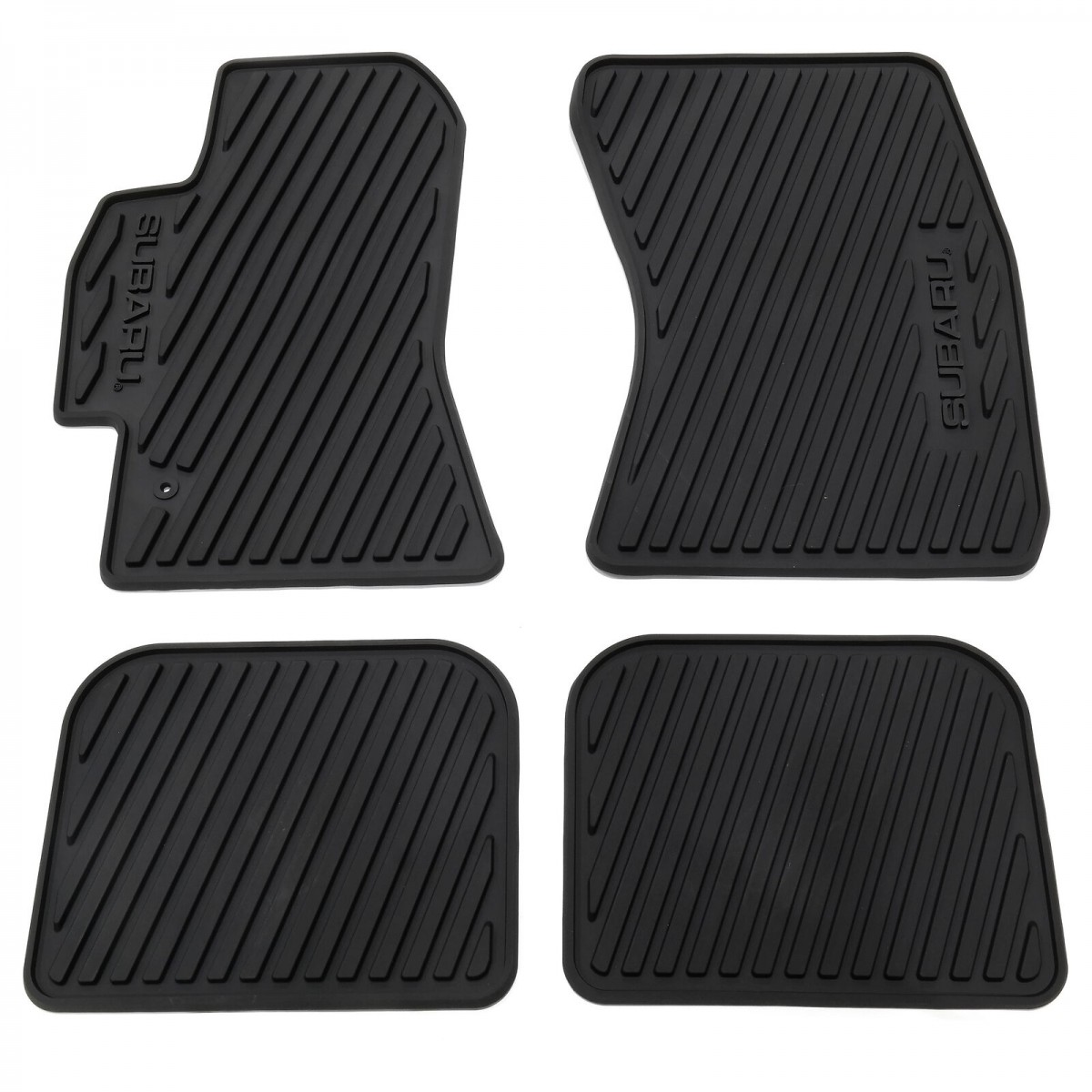 Subaru Rubber All Weather Floor Mats - J501SAG000 | Subaru Parts Pros