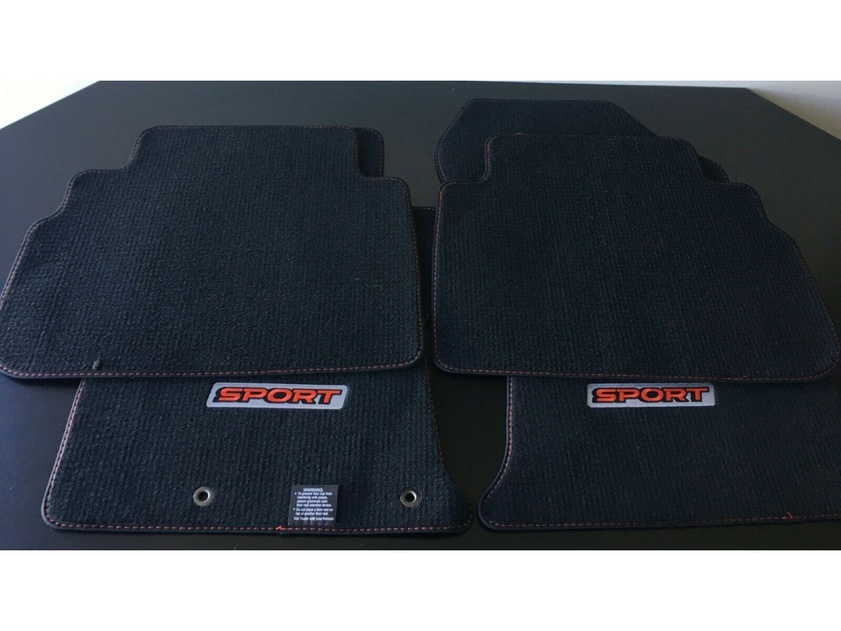 Subaru Carpeted Floor Mats Kit Of Four For Front And Rear Sport ...