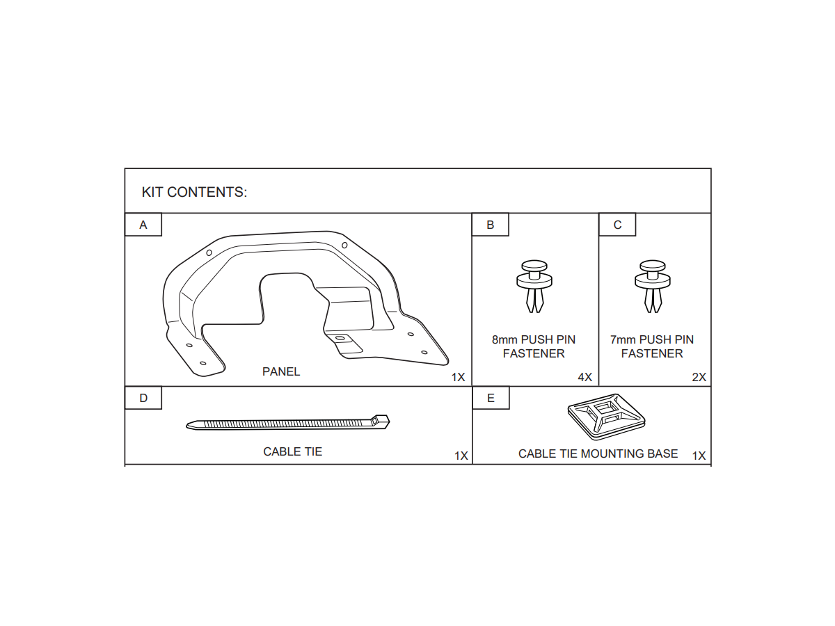 Subaru Trailer Hitch Fascia Panel For Wilderness Edition - L101SAN620 ...
