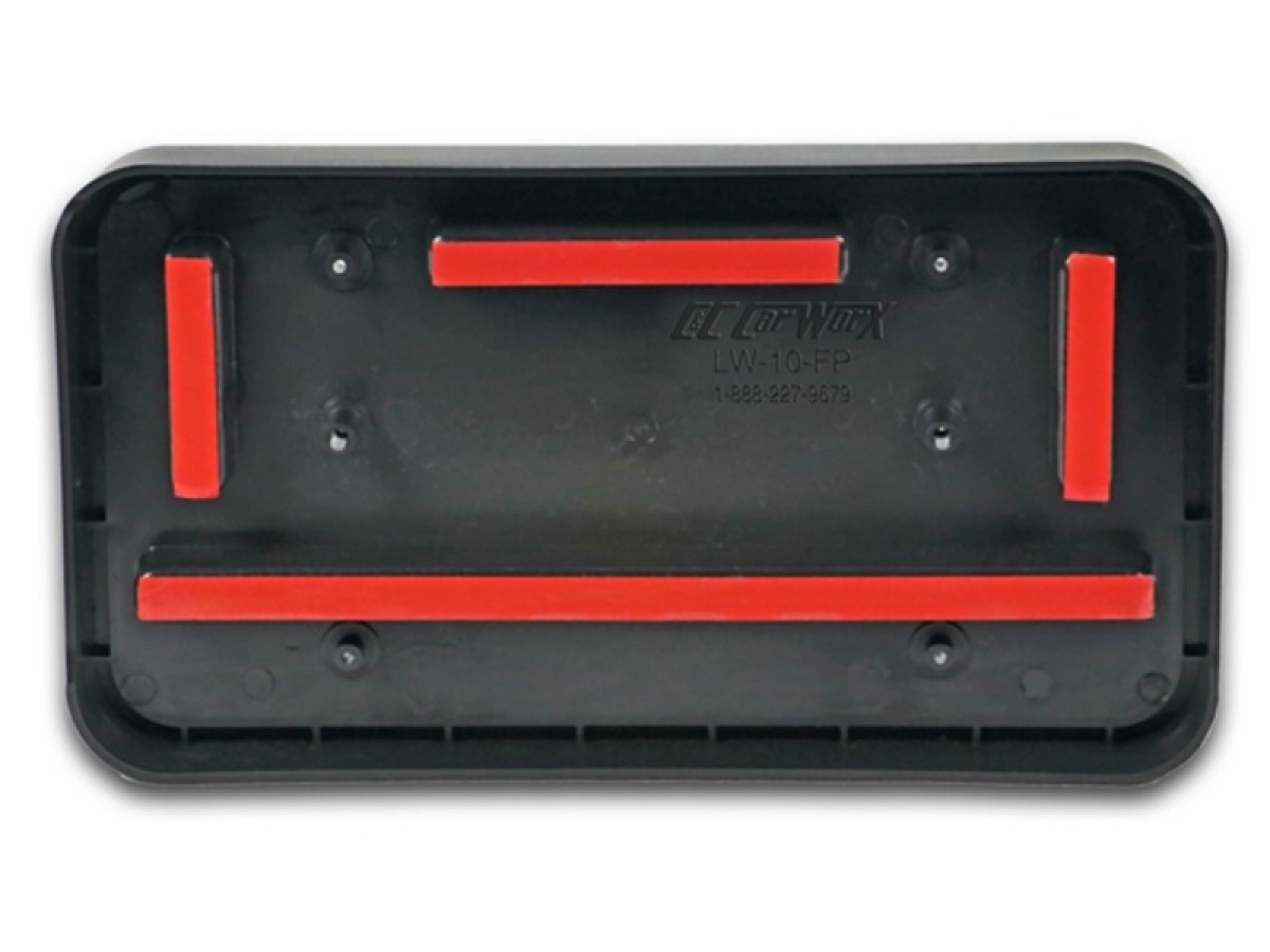 Subaru Front Molded License Plate Bracket - LW10FP | Subaru Parts Pros