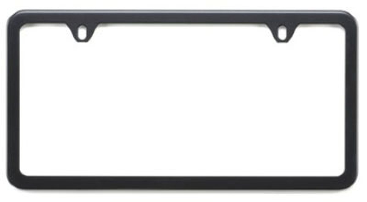 Subaru License Plate Frame Slimline Black - SOA342L105 | Subaru Parts Pros