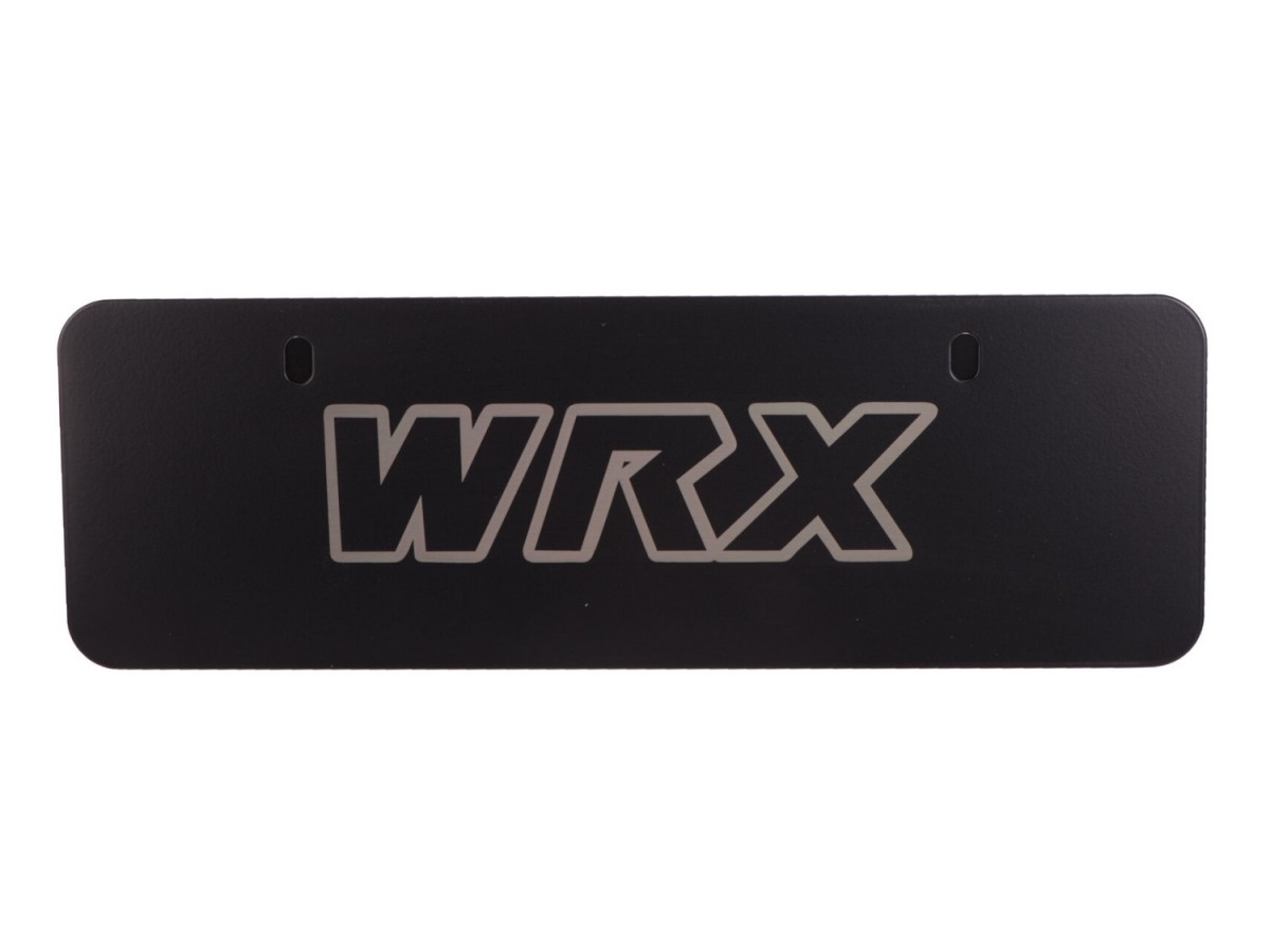 Subaru Marque Plates - Black - WRX Logo - EURO - SOA342L131 | Subaru ...