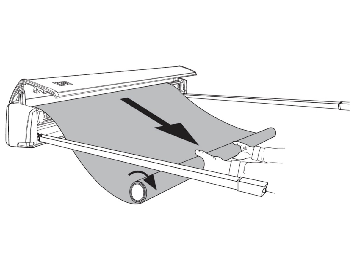 Subaru Thule Outland Roof Rack Mounted Retractable Awning - SOA567C200 ...