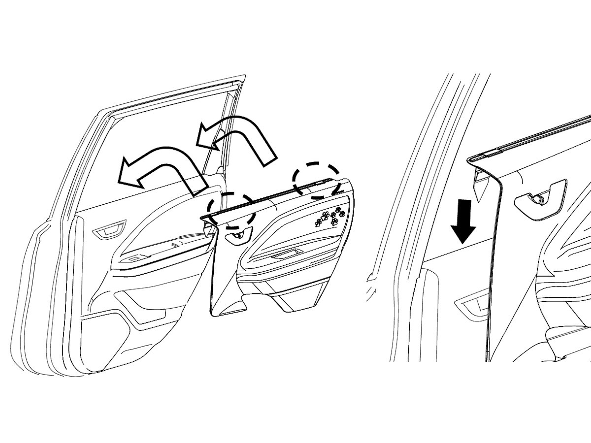 Subaru Pet Friendly Rear Door Protectors Set Of Two For Left And Right ...